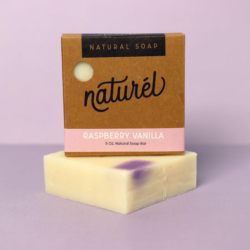 Raspberry Vanilla Body Wash Bar – naturél
